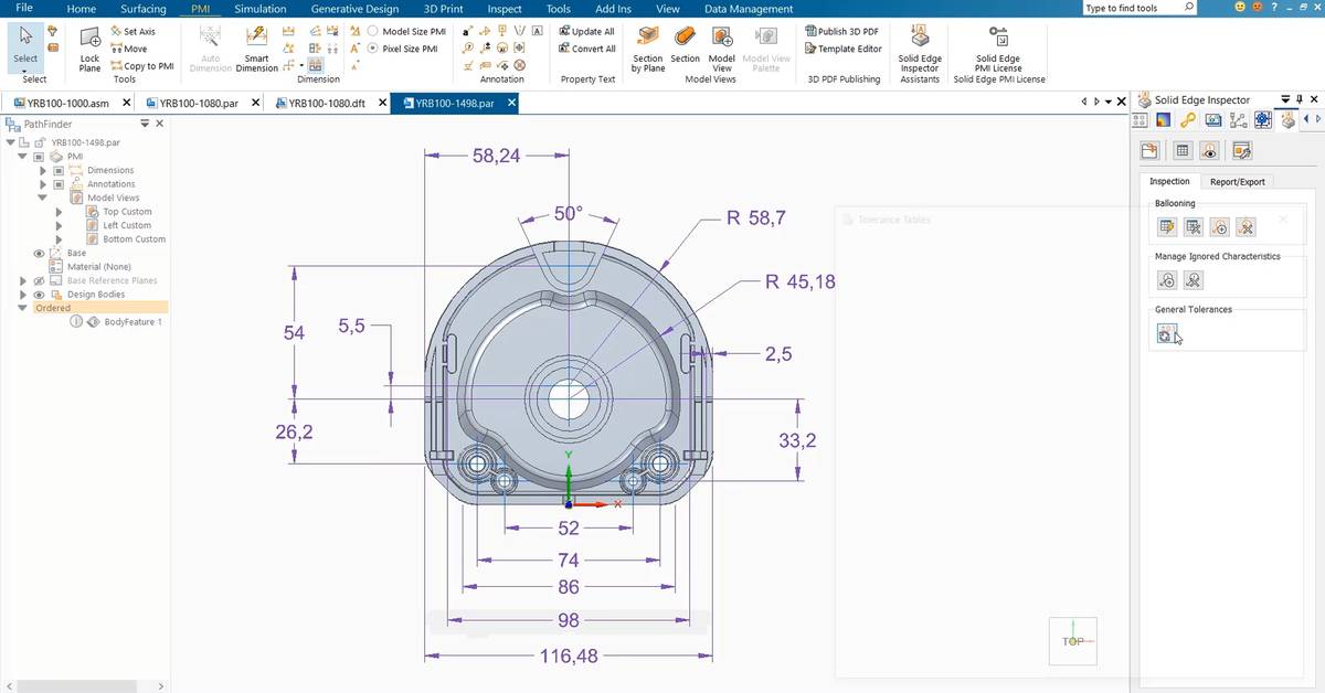 Solid Edge Inspector | Enginia